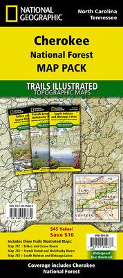 Cherokee National Forest [Map Pack Bundle] by National Geographic Maps ...