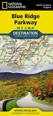 Blue Ridge Parkway Map by National Geographic Maps, Folded ...