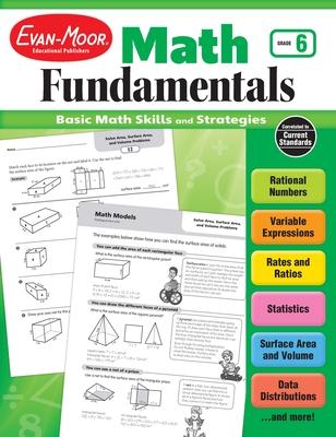 Math Fundamentals, Grade 6 Teacher Resource by Evan-Moor Educational ...