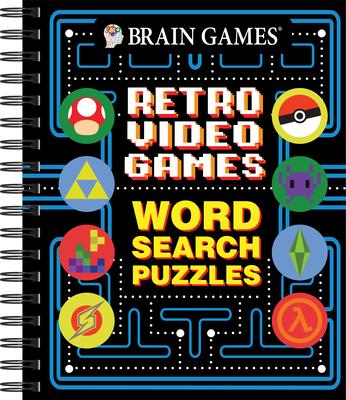 Brain Games - Retro Video Games Word Search Puzzles by Publications ...