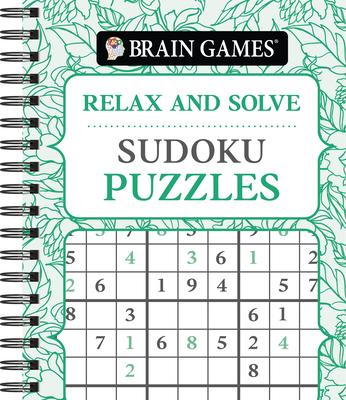 Brain Games - Relax and Solve: Sudoku (Pattern Cover) by Publications International Ltd, Brain ...