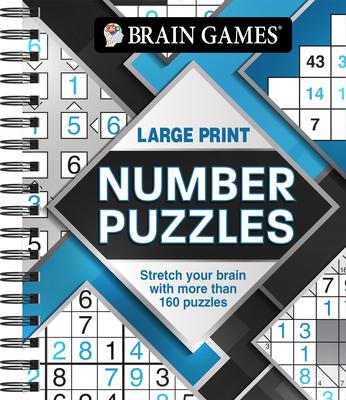 Brain Games - Large Print Number Puzzles: Stretch Your Brain with More ...