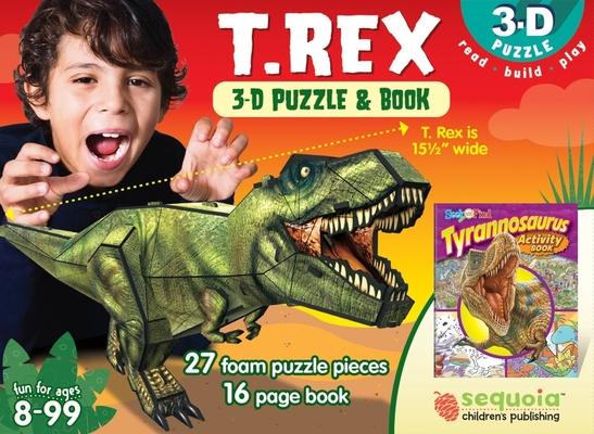 T. Rex: 3D Puzzle and Book [With Puzzle] by Sequoia Children's Publishing, Hardcover ...