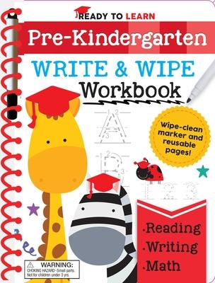 Ready to Learn: Pre-Kindergarten Write and Wipe Workbook: Counting ...
