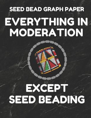 Seed Bead Graph Paper: Book for Designing Seed Beading Patterns, 8.5 by ...