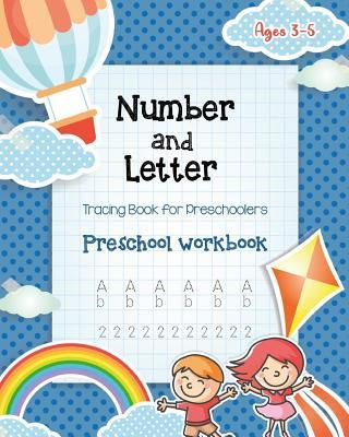 Number & Letter Tracing Book for Preschoolers: Alphabet Learning ...