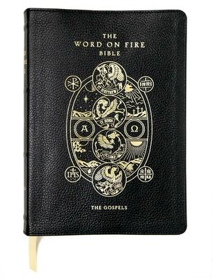 The Word on Fire Bible: The Gospels Volume 1, Leather - DiscountMags.com
