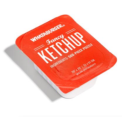 Whataburger Fancy Ketchup Puzzle: 500-Piece Puzzle by Blue Star Press ...
