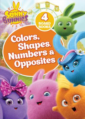 Sunny Bunnies: Colors, Shapes, Numbers & Opposites: 4 Board Books (Us ...