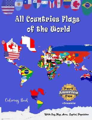 All Countries Flags of the World Coloring Book: Part One America ...