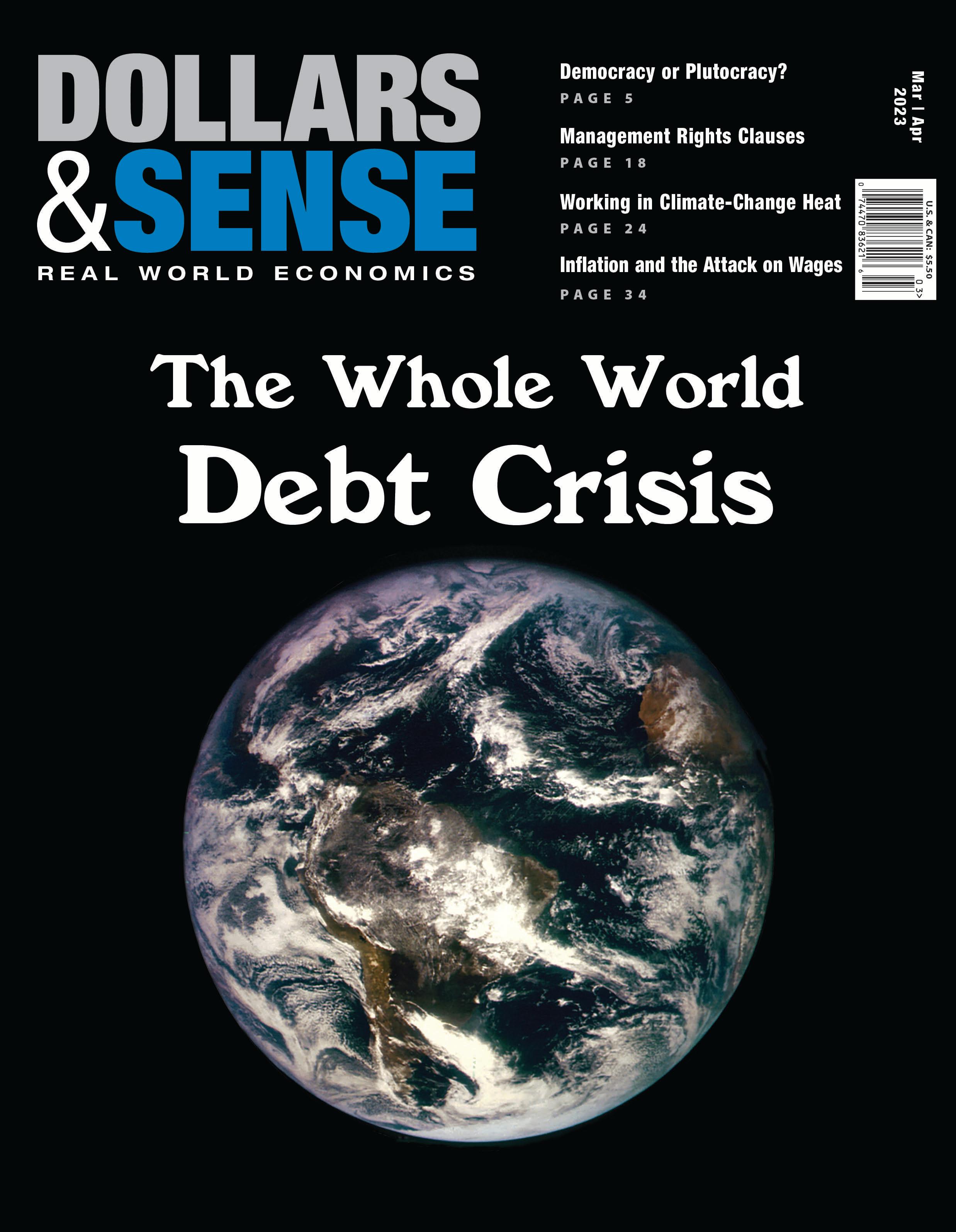 Get Informed About the Economy with Dollars & Sense Magazine - DiscountMags.com