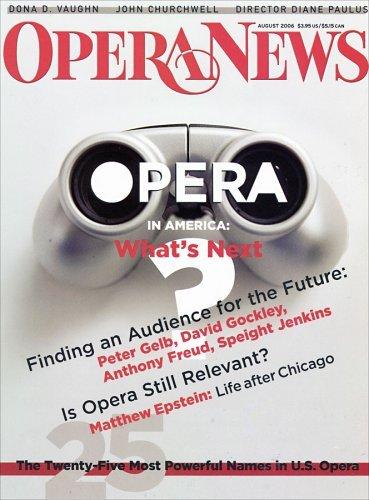 Opera News Magazine Subscription Discount - DiscountMags.com