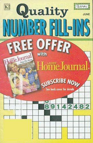 Quality Number Fill-Ins Subscription | Subscribe to a Puzzle Magazine ...