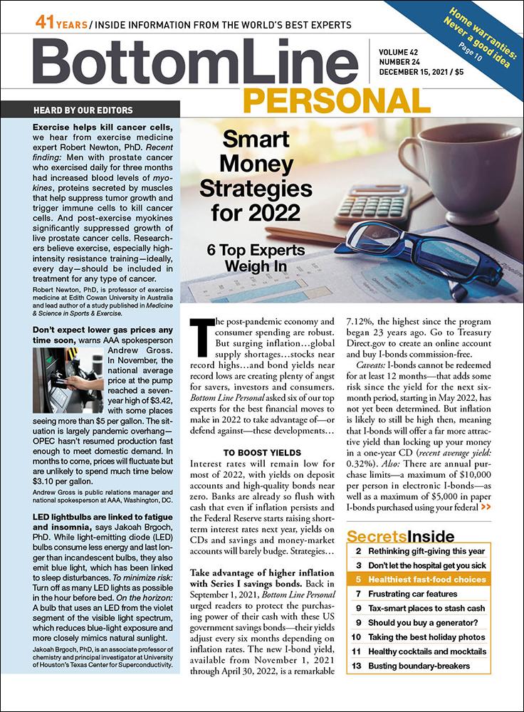 Bottom Line Personal Magazine Subscription Discount - DiscountMags.com