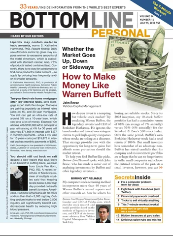 Bottom Line Personal Magazine Subscription Discount - DiscountMags.com