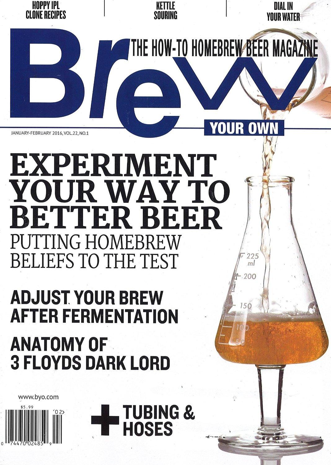 Brew Your Own Magazine Subscription Discount | The How To Homebrew Beer ...