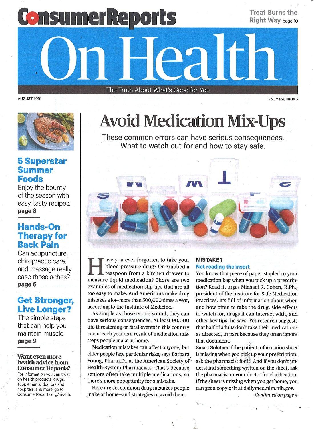 Consumer Reports on Health Magazine Subscription Discount | Better ...