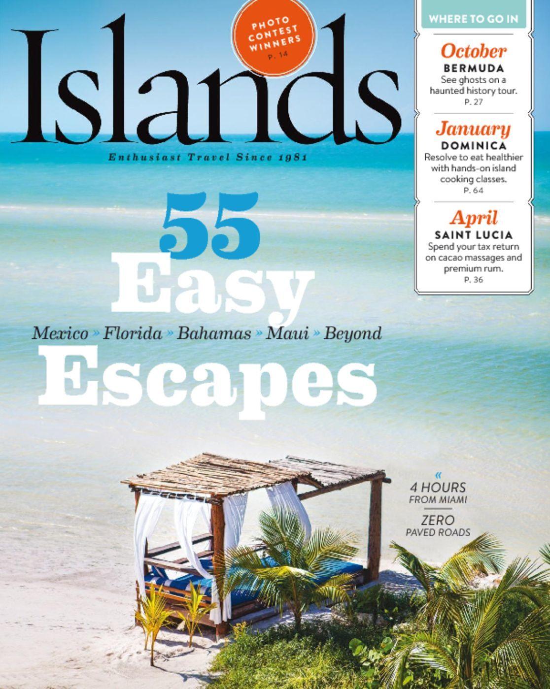Islands Magazine Subscription Discount | Enthusiast Travel since 1981 ...