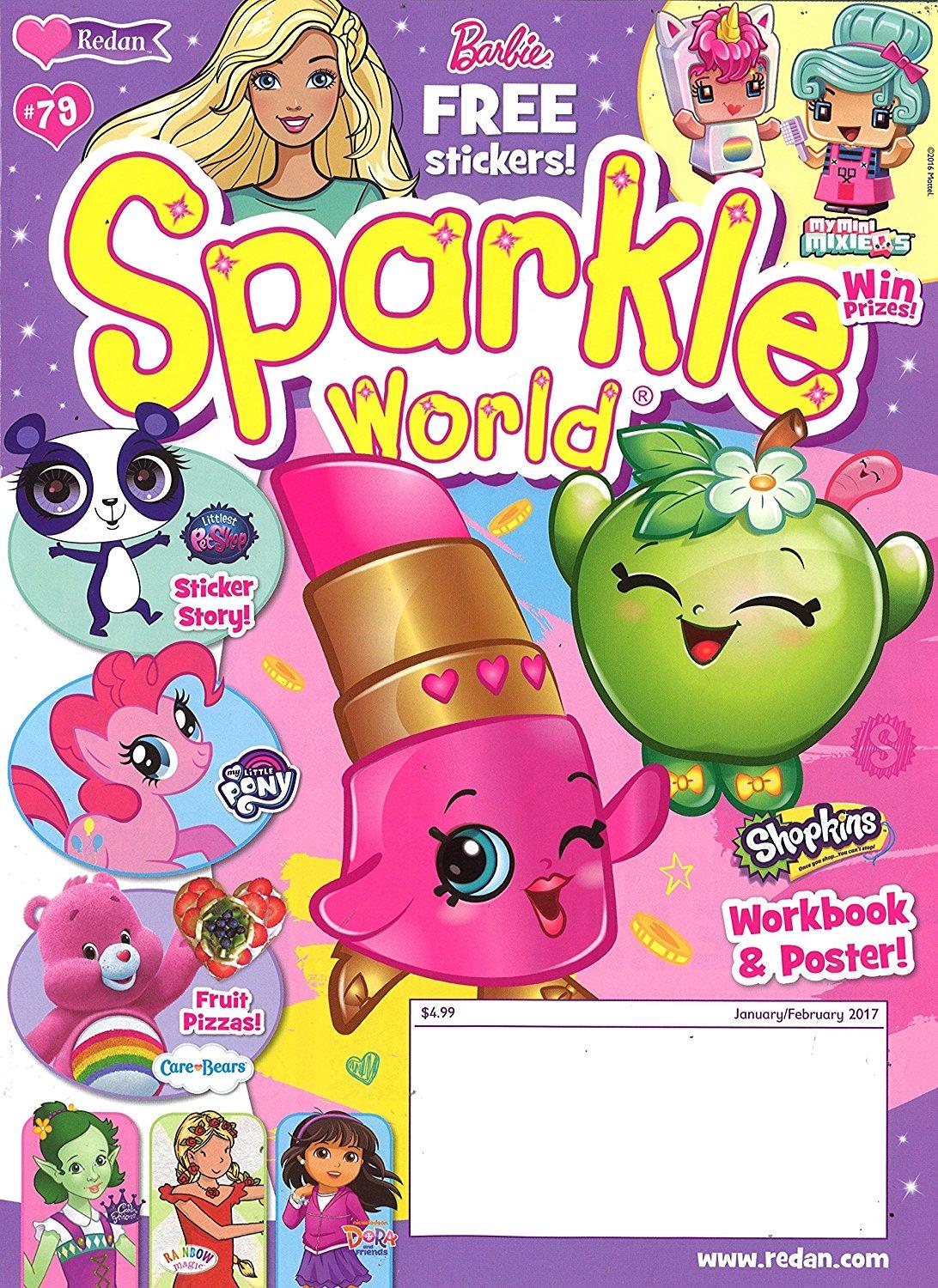 Sparkle World Magazine Subscription Discount | A Little Girl's Dream ...