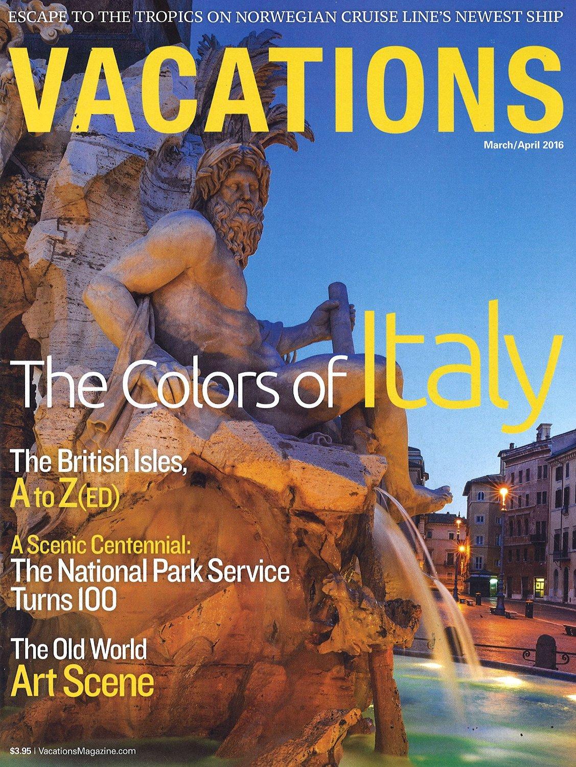 Vacations Magazine Subscription Discount | Your Guide to Vacationing ...