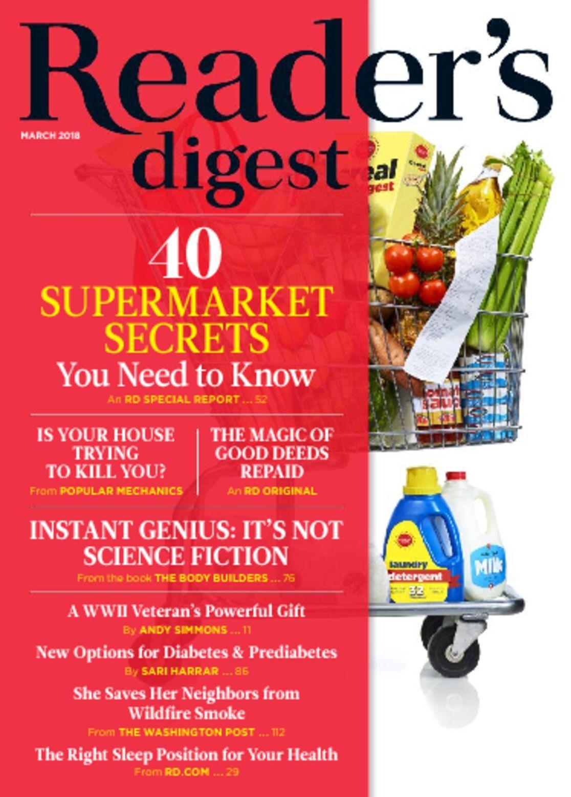 Reader's Digest Large Print Magazine Subscription Discount ...