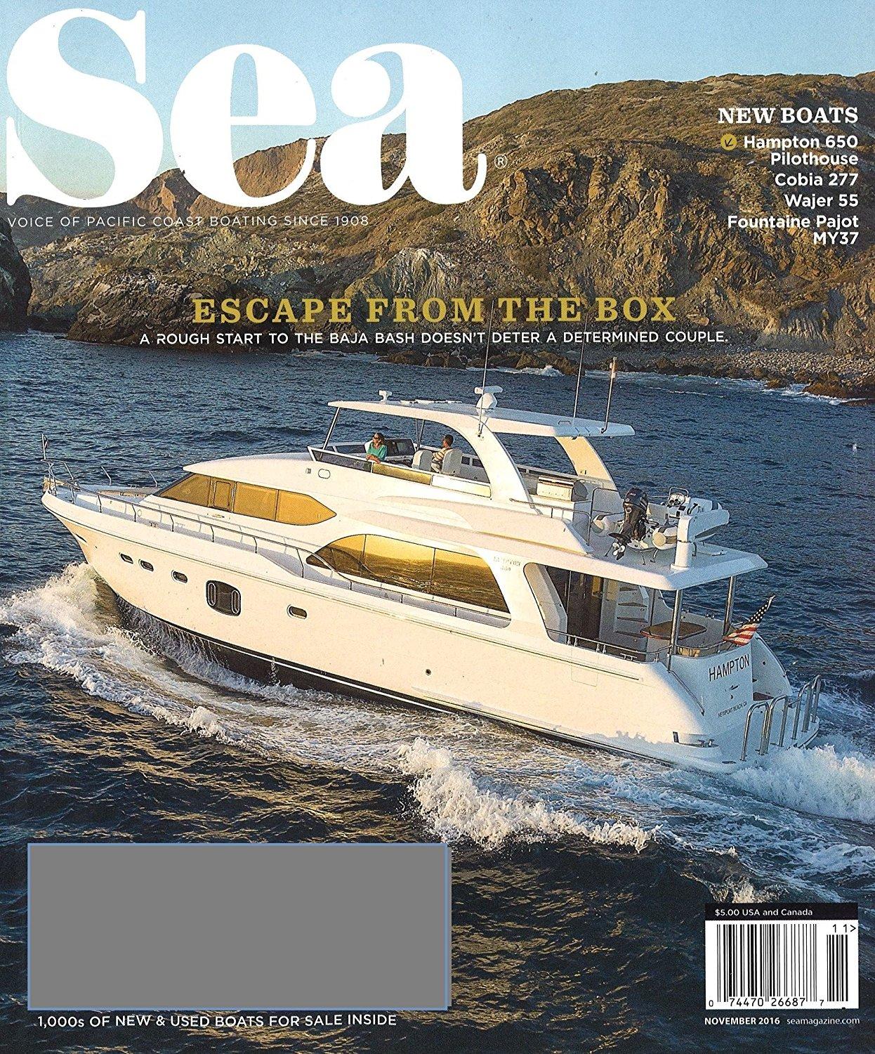 Sea Magazine Subscription Discount | America's Western Boating Magazine ...