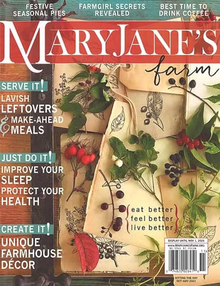 MaryJanesFarm Magazine: Sustainable Living Tips, Farm-Fresh Recipes ...